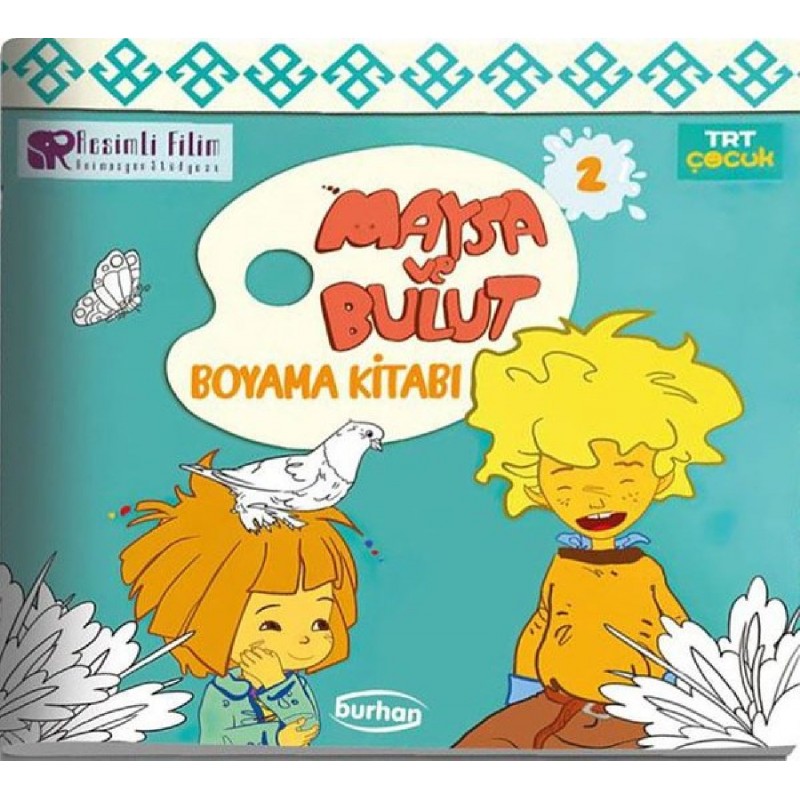 Maysa ve Bulut Boyama Kitabı 2 | TRT Çocuk Eğitici Boyama Serisi ...