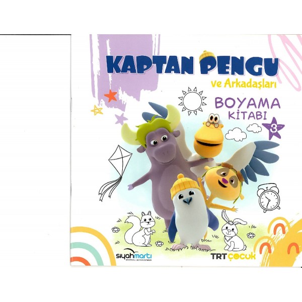 Kaptan Pengu Ve Arkadaşları Boyama Kitabı 3 - Boyama ve Etkinlik ...