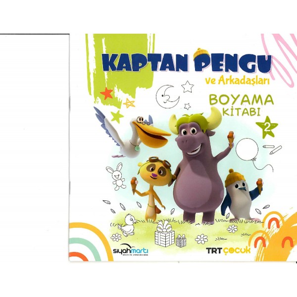 Kaptan Pengu Ve Arkadaşları Boyama Kitabı 2 - Boyama ve Etkinlik ...
